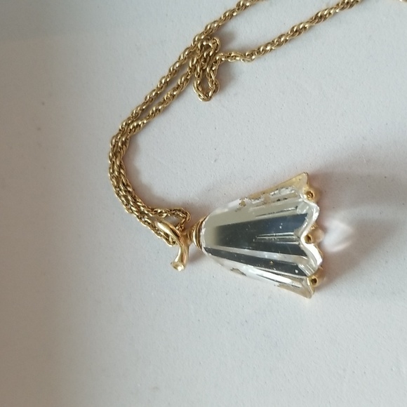 Amway | Jewelry | Amway Crystal Pear Shape With Stem Pendant Signature ...